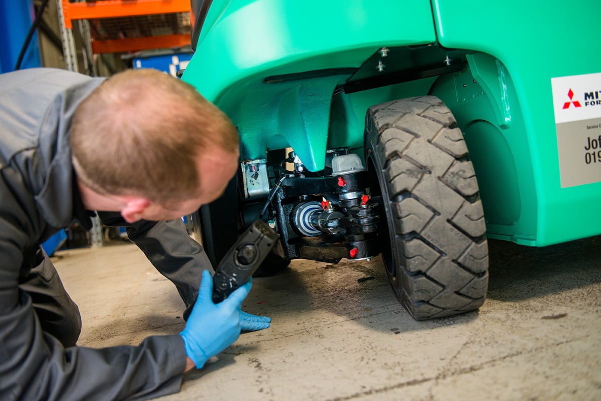 Thorough Examination - Mitsubishi Forklift Trucks